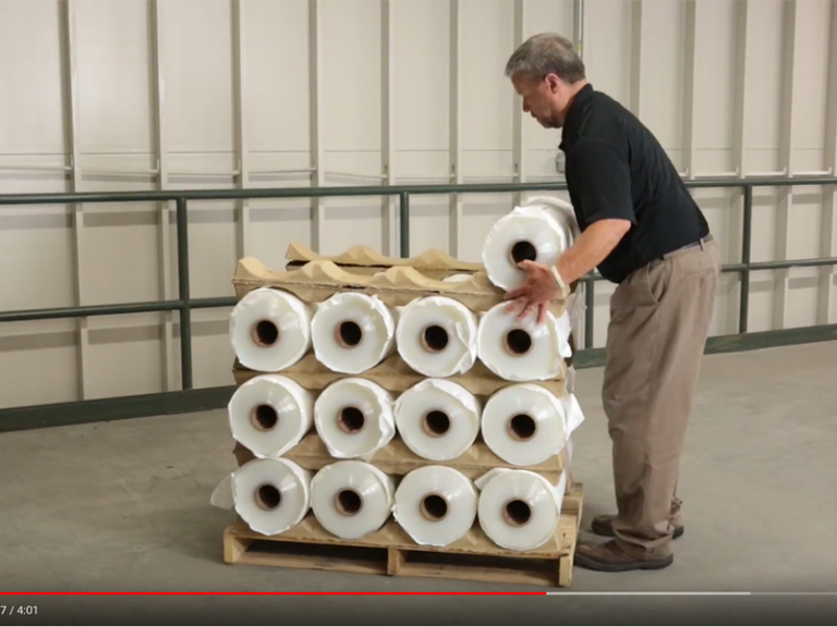 Roll Cradle Packaging to Protect Cylindrical Products