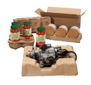 Roll Cradles and Molded Pulp Protective Packaging