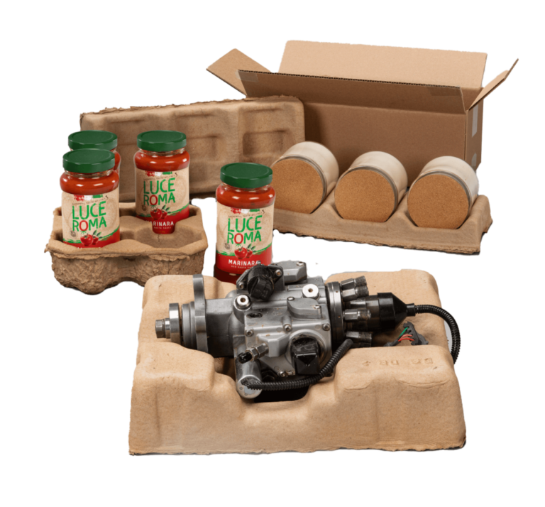 Roll Cradles and Molded Pulp Protective Packaging